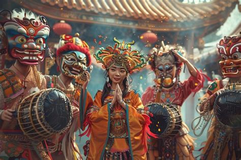 Explore The Intersection Of Tradition And Innovati Generative Ai Premium Ai Generated Image