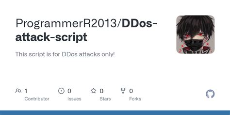 Github Programmerr2013ddos Attack Script This Script Is For Ddos Attacks Only