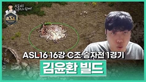 센세 당신은 대체 Asl 시즌16 16강 C조 승자전 1경기 Youtube