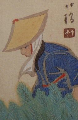 絵を愉しむ 麦の穂 鶯庵の日常