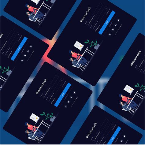 Log In Pages Design On Behance