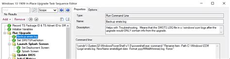 a week of task sequence tips day 04 smsts log stamping recast software