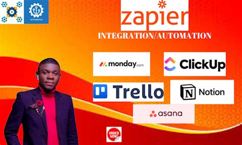 Be Your Zapier Integration Automation Expert Monday Com Clickup Notion By Davidsmith5555 Fiverr