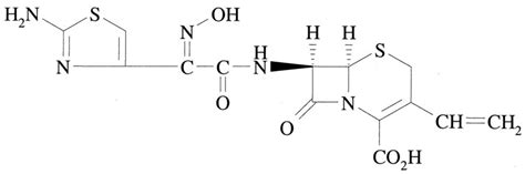 Molecular Structure Of Cefdinir Download Scientific Diagram