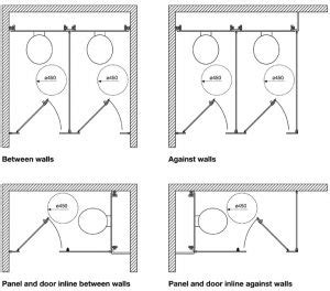 Design And Specification Support For Washroom Cubicle Systems