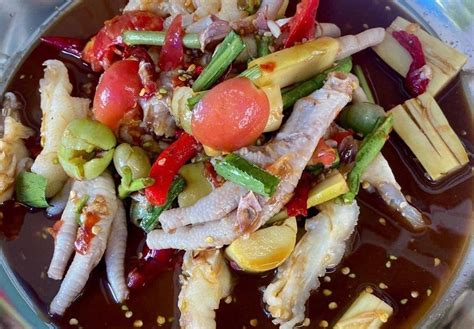 ตำตีนไก่ • Image ร้าน สุดแซ่บจรัญ 5 ส้มตำandไก่ทอด