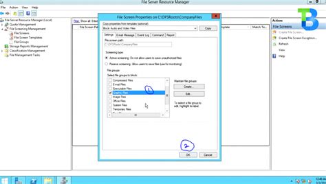Configuring File Screening Windows Server R Vincent Tech Blog