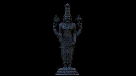 3d модель Tirupati Balaji Solid Mesh Turbosquid 2029039