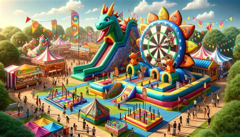 Inflatable Carnival Games Guide To Fun And Excitement
