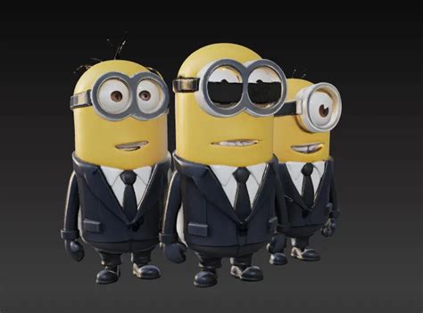 Minion Secret Agent By Neoflix3d Makerworld