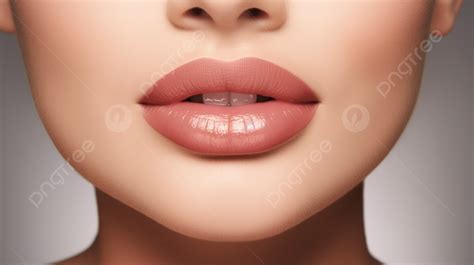 밝은 입술을 가진 여자의 핑크색 입술 최고의 입술 필러 사진 필러 아름다움 배경 일러스트 및 사진 무료 다운로드 Pngtree