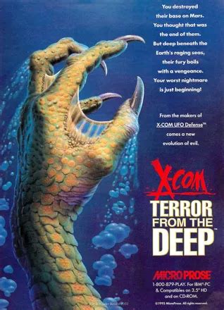 X COM Terror From The Deep 1995 MobyGames X COM Terror From The Deep 1995 MobyGames