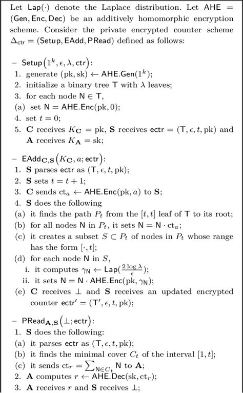 Figure 1 From Encrypted Databases For Differential Privacy Semantic