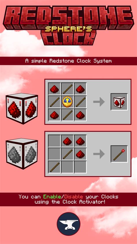 Spheres Redstone Clock Forge Minecraft Mods Curseforge