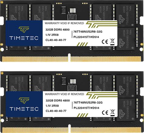 G Skill Ripjaws Ddr5 So Dimm Series Ddr5 Ram 64gb 2x32gb 4800mt S