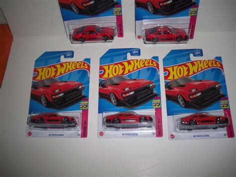 Hot Wheels 82 Toyota Supra Red 167 2023 HW THE 80S International