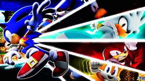 Sonic And Shadow And Silver And Knuckles