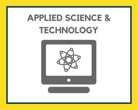 Applied Science And Technology Career Guide Seascareers Seas Office