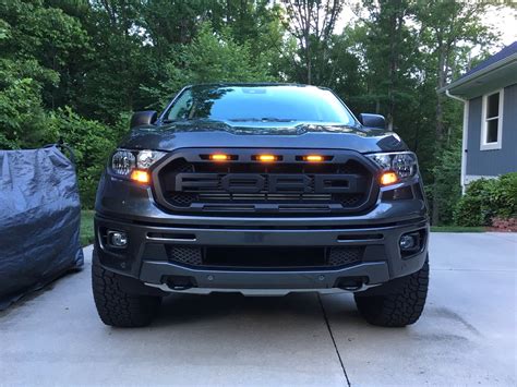 2019 2022 Ford Ranger Raptor Style Extreme Led Grill Kit