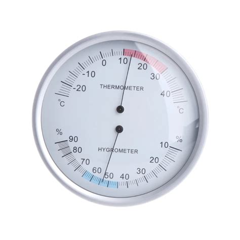 5 Inches Wall Mounted Household Thermometer Hygrometer Analog