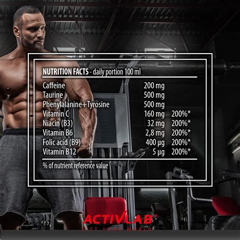 Activlab Energy Shot 12 x 100 ML Bottles Pack - from Activlab Poland ...