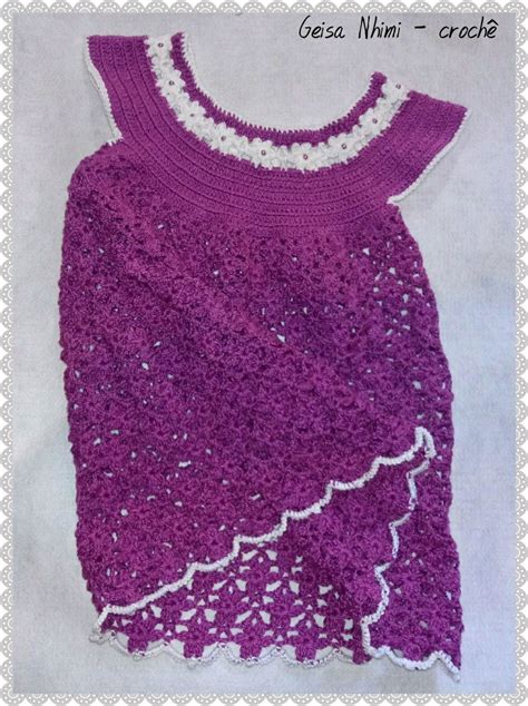 Vestido De Crochê Infantil Elo7 Produtos Especiais