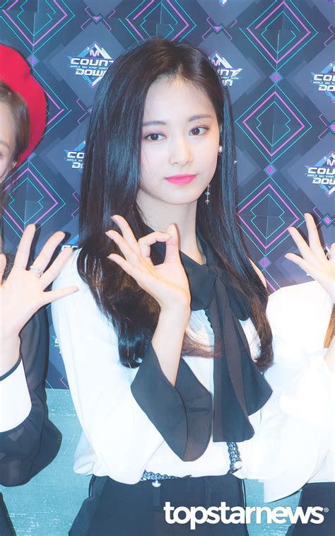 Hd포토 트와이스twice 쯔위 갓 쯔 위 엠카운트다운 네이트 연예