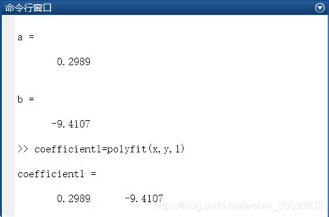 matlab与最小二乘法拟合数据 最小二乘拟合matlab csdn博客