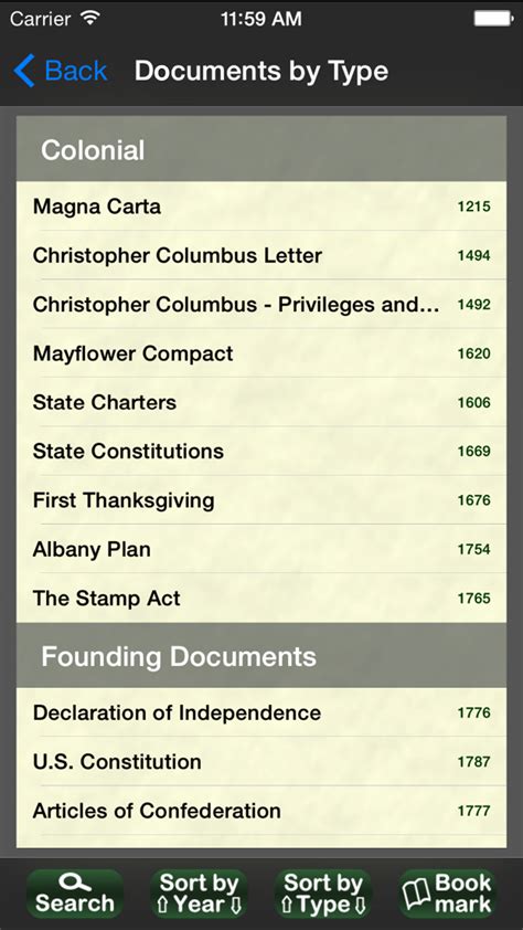 Us Historical Documents For Iphone Download