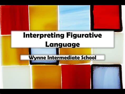 Ppt Interpreting Figurative Language Powerpoint Presentation Free