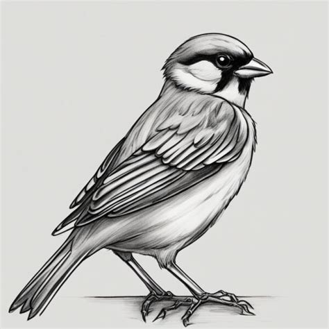 How To Draw Sparrow Easy Step By Step Guide To Sparrow Drawing Trying Drawing