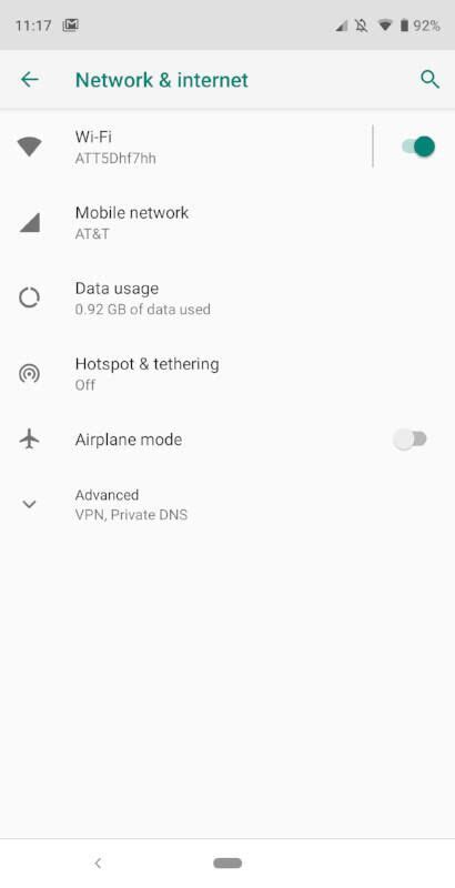 How To Enable DNS Over TLS In Android Pie