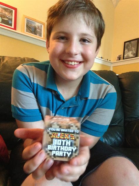 An Epic Minecraft Birthday Party With Games And Printables