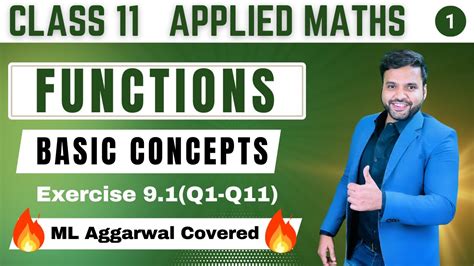 function concepts function applied maths class 11 ex 9 1 q1 q8
