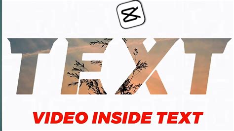 how to put video inside text in capcut video in text effect place
