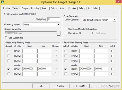 Stm32f103rct6的代码移植到stm32f103c8t651cto博客stm32f103c8t6和stm32f103zet6