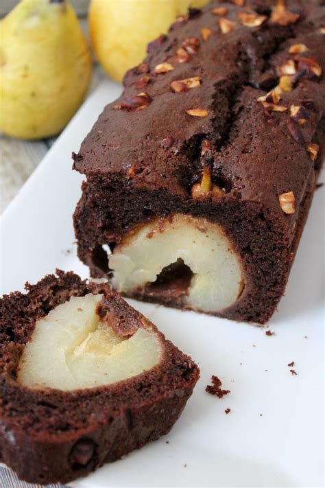 Cake Chocolat And Poires Entières
