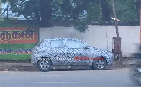 Datsun Go Facelift Spotted Testing In India
