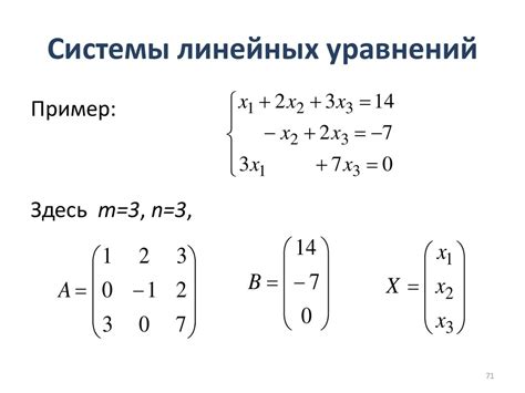 Линейная алгебра Online Presentation