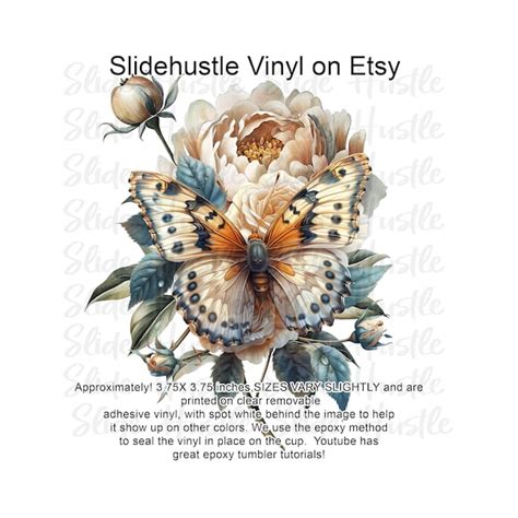 Flower Vinyl Etsy