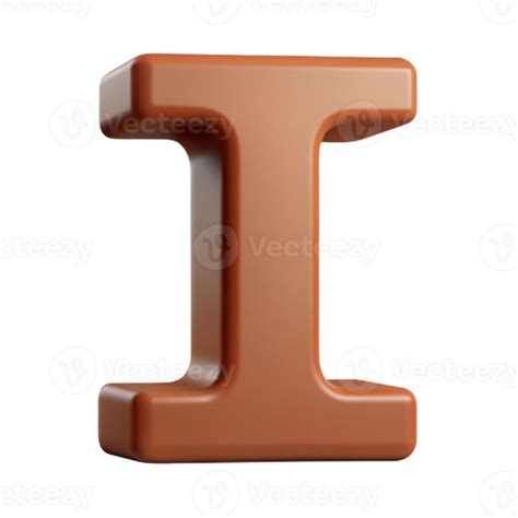 Magnificent Memorable Minimal Lowercase I Single Weight Stroke Flat