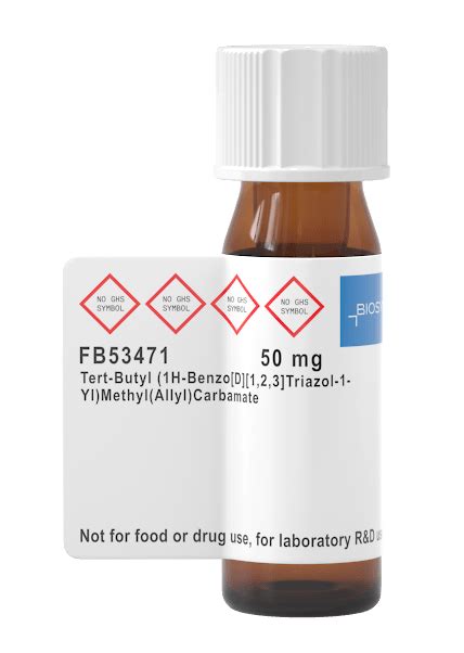 FB53471 1015856 29 7 Tert Butyl 1H Benzo D 1 2 3 Triazol 1 Yl