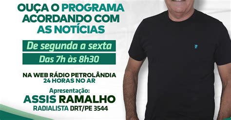 Blog De Assis Ramalho De Petrolândia Para O Brasil E O Mundo Ouça O