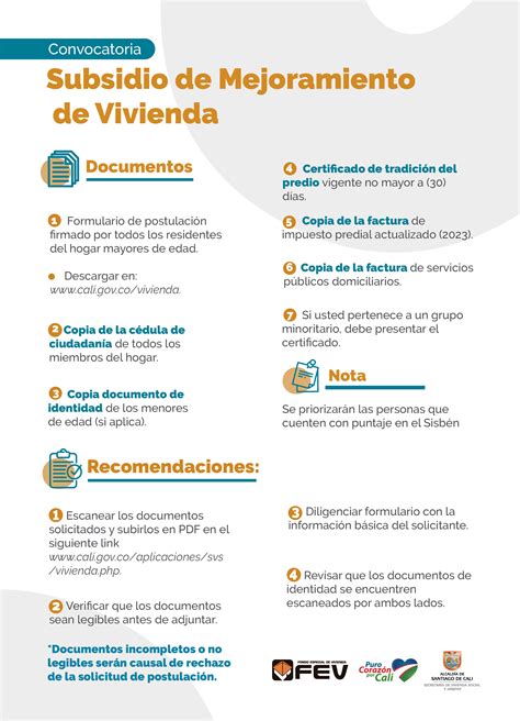 Convocatoria Subsidio Para Mejoramiento De Vivienda 2023 ¡postúlate Aquí