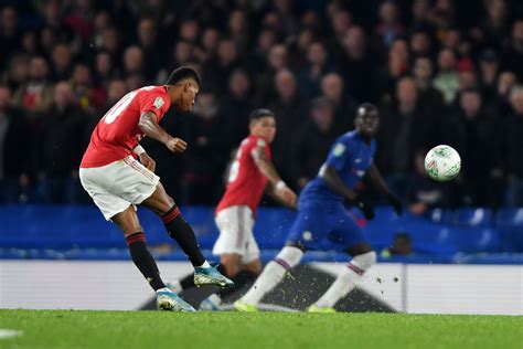 Chelsea V Man Utd Marcus Rashford Silenced Fan With Knuckleball Free
