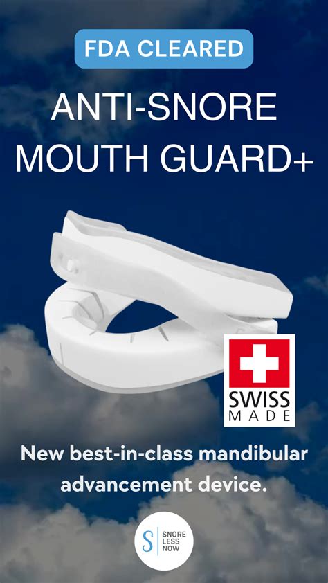Elite Swiss Made Mandibular Advancement Device Receives Fda Clearance