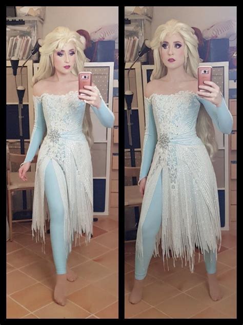 Costume Cosplay Elsa Frozen Costplayto