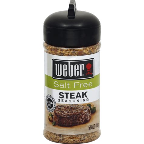 Weber® Salt Free Steak Seasoning 55 Oz Shaker Shop Elmers County
