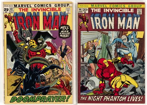 Hake S IRON MAN BRONZE AGE LOT OF COMIC ISSUES