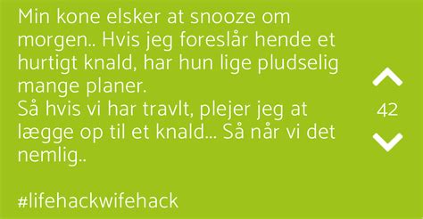 Min Kone Elsker At Snooze Jodelgrindk